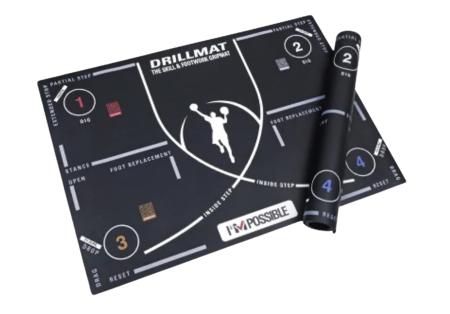 DrillMat - the Skill and Footwork GripMat – The Art of Basketball by I'm Possible Training
